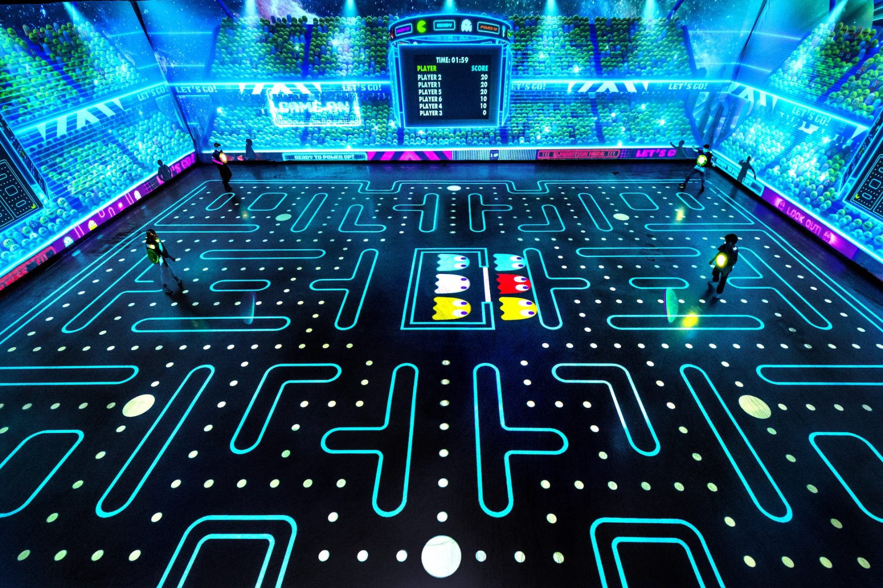 Pac-Man Live Experience at Dubai, UAE