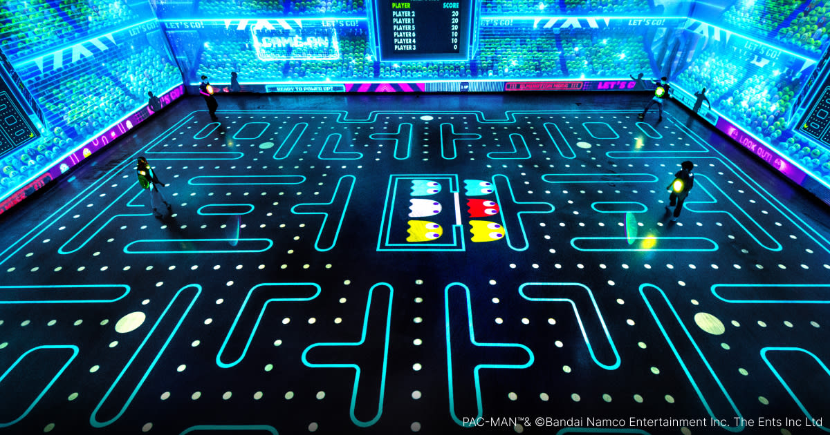 Pac-Man Live Experience at Dubai, UAE